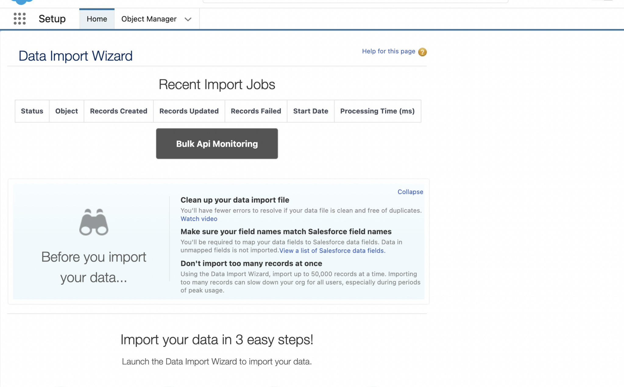 Data Import Wizard in Salesforce – Beginner’s Guide – saasguru