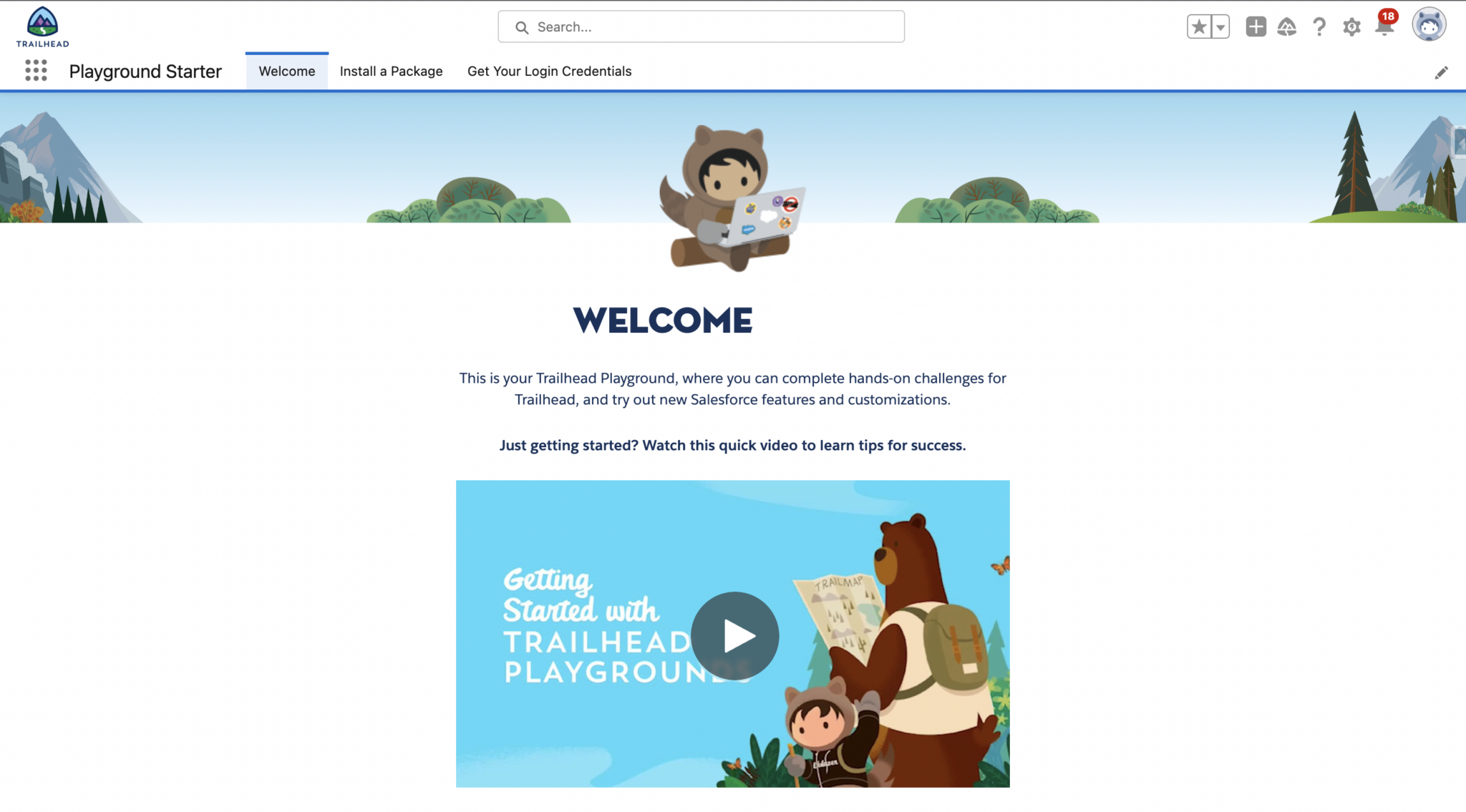 How Do You Create Your First Trailhead Playground