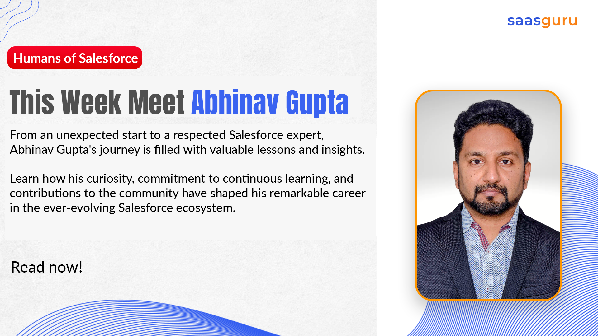 Humans Of Salesforce Abhinav Gupta